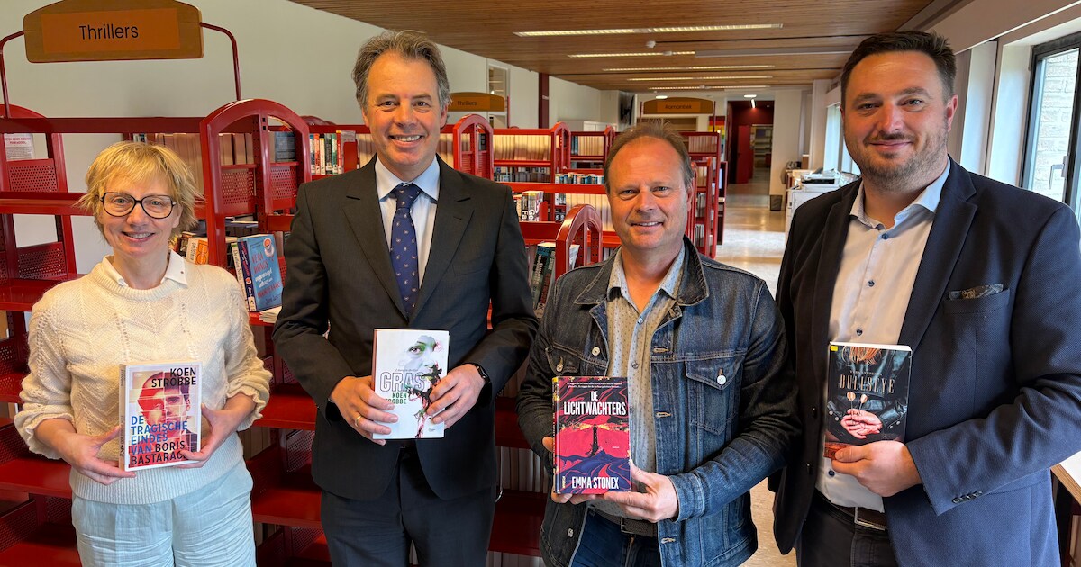 IN BEELD. Eerste blik op de tijdelijke nieuwe bib van Deinze: “Lezers ...