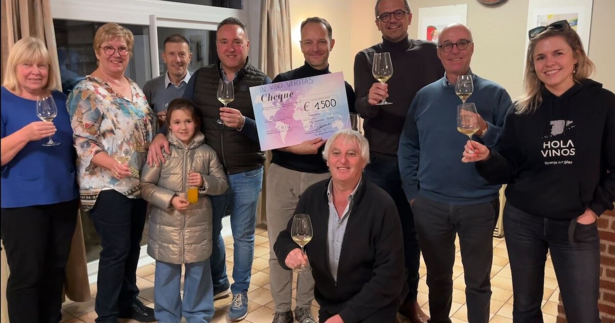 Wijnclub In Vino Veritas schenkt 1.500 euro aan kankeronderzoek | Zulte ...
