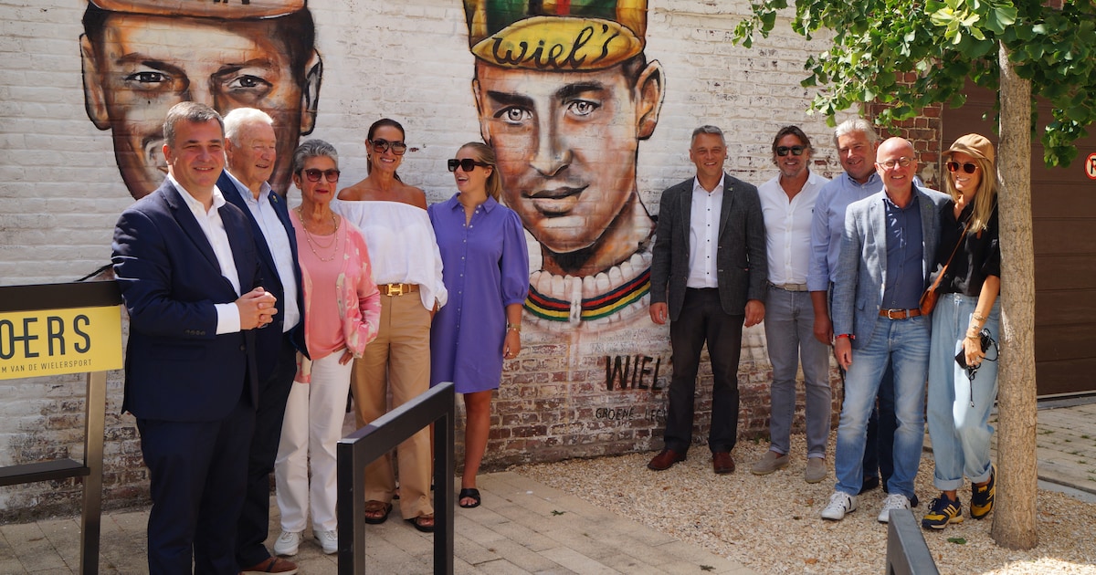 Oud-wereldkampioen Benoni Beheyt geëerd met muurschildering | Roeselare ...