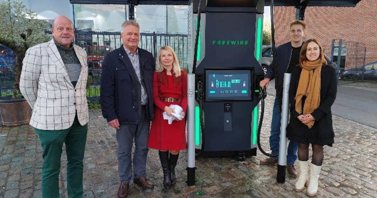 Garage Bauwelinck neemt eerste ultrasnel laadstation voor elektrische ...