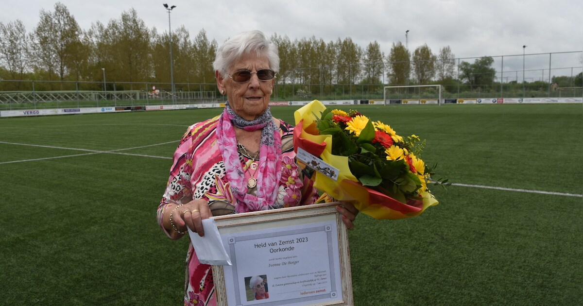 Ivonneke ‘Moeke’ De Borger (88) verkozen tot ‘Held(in) van Zemst ...