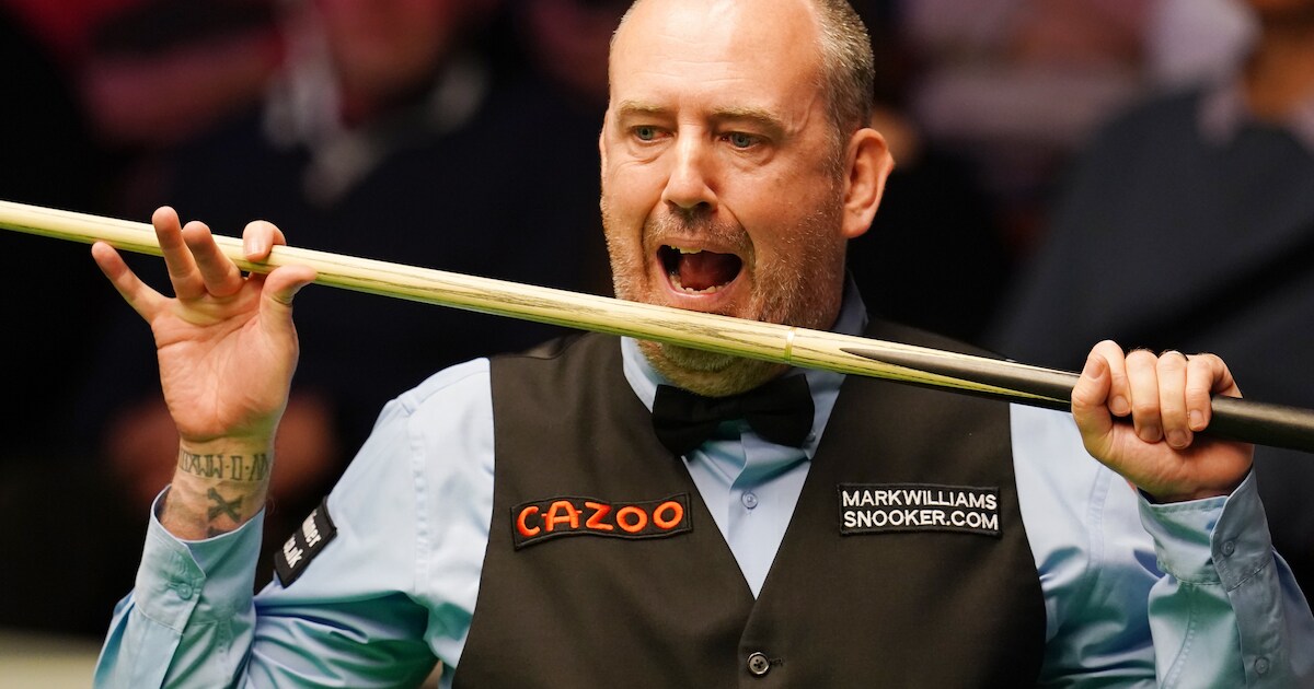 Eindelijk raak voor Mark Williams: Welshmen wint voor de eerste keer in ...