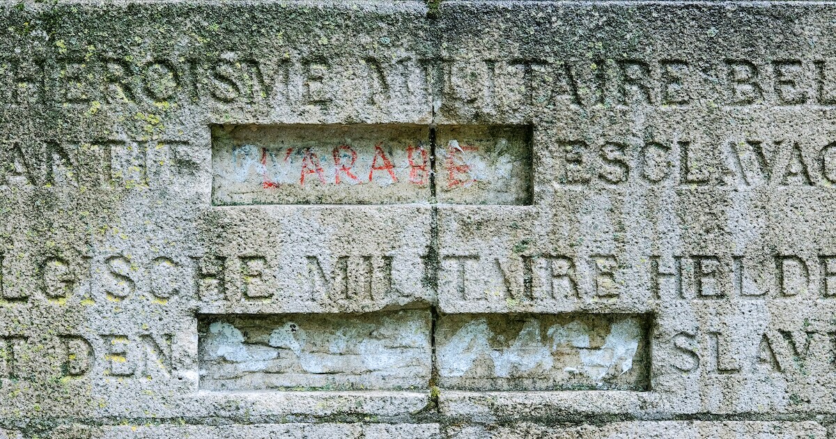 ‘Herstelling’ van Vlaams Belang aan Congomonument weggehaald | Brussel ...