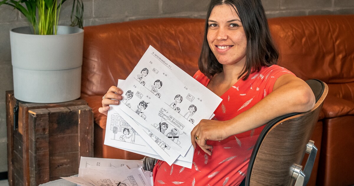 Lisa (29) wil met boek vol cartoons taboe rond IVF en moeilijk zwanger ...