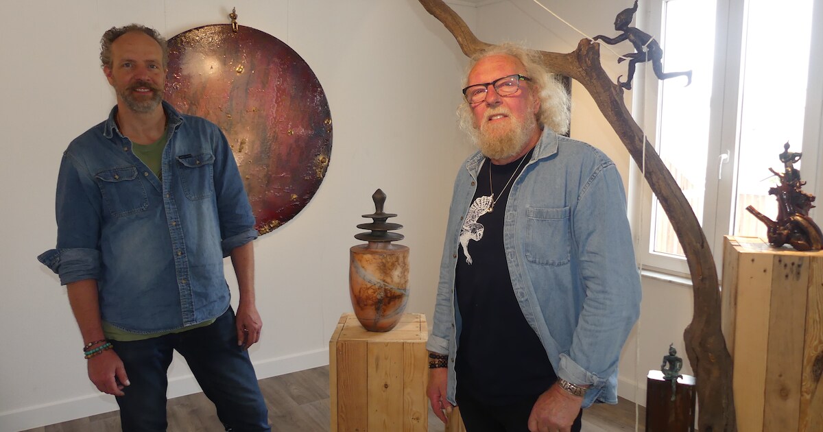 Vader en zoon Van Gompel houden open atelier | Deinze | HLN.be