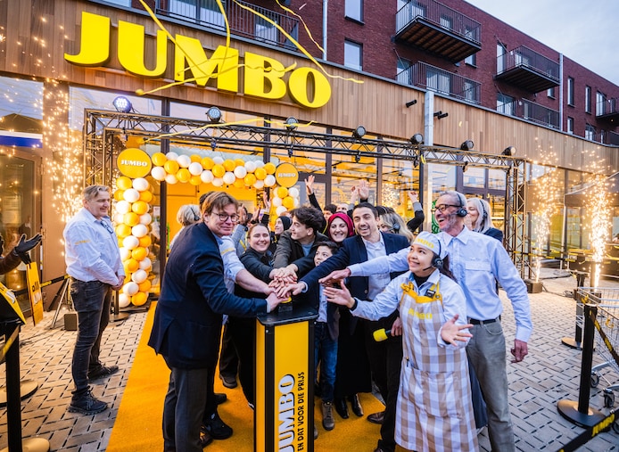 NET OPEN. Jubel bij opening van Jumbo in Boom: “Eindelijk weer een ...
