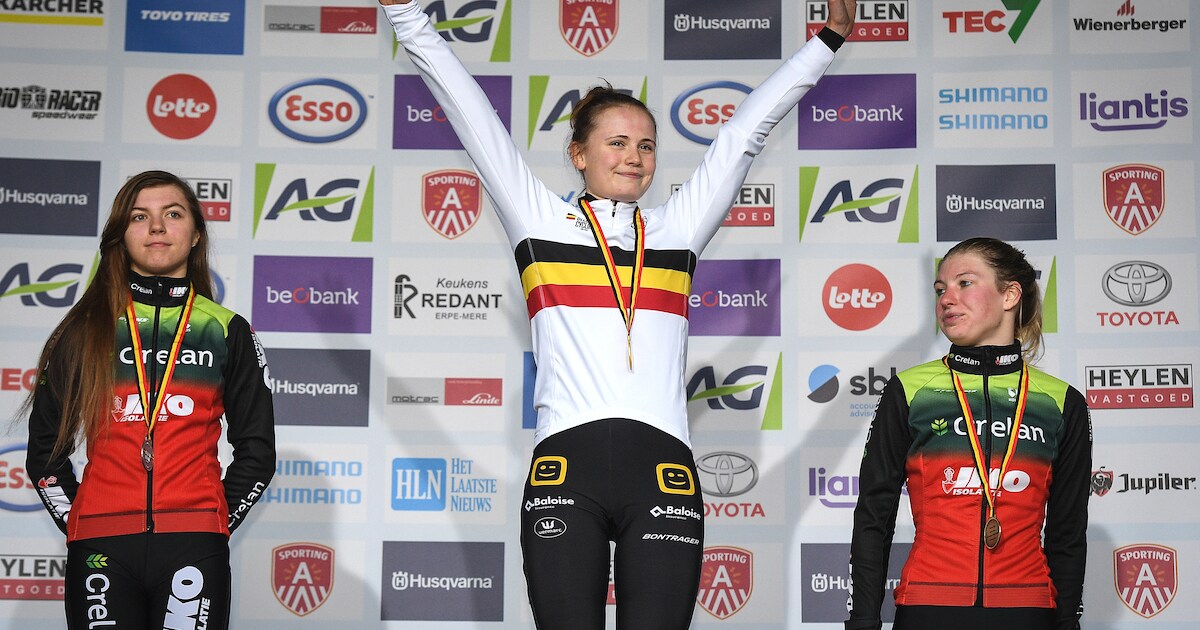 Kiona Crabbé en Haachtse Xalt CT schitteren op BK veldrijden | Tienen ...