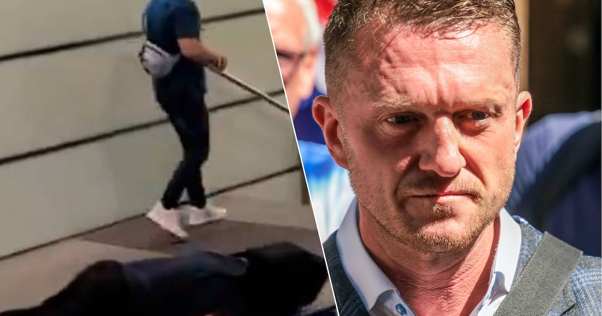 Extreemrechtse Britse activist Tommy Robinson “land uit gevlucht” nadat ...