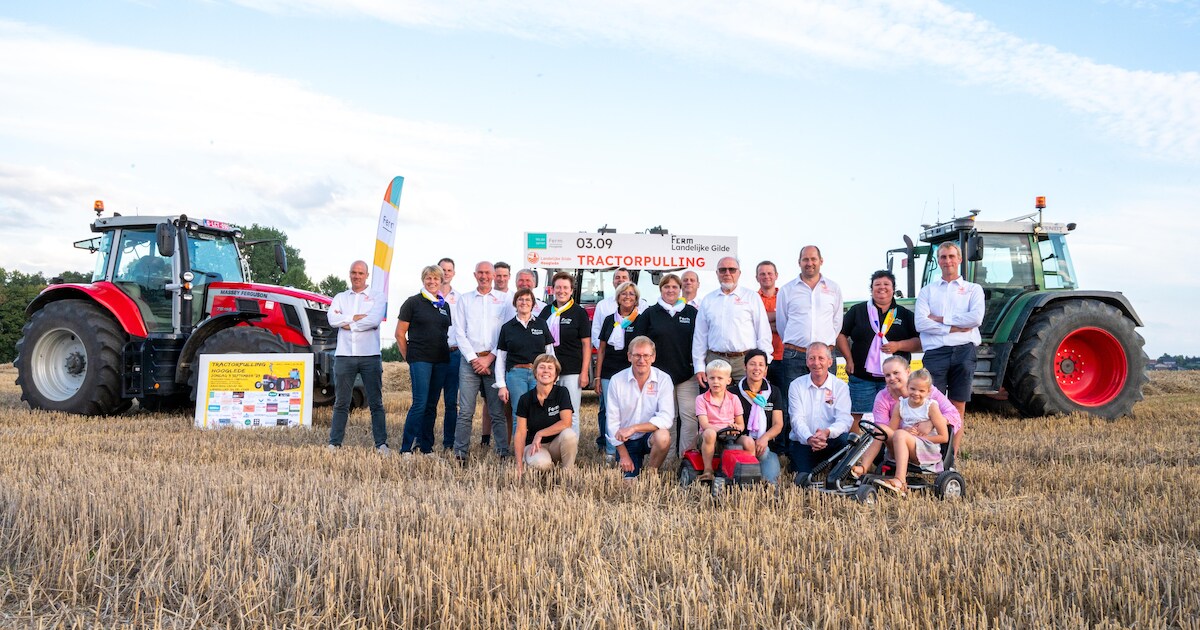 Ferm en Landelijke Gilde organiseren tractorpulling | Hooglede | HLN.be