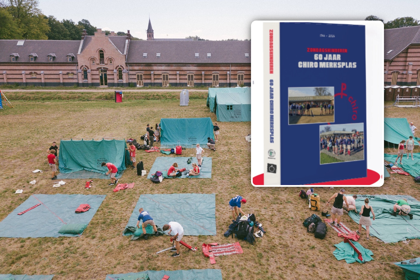 Heemkundige Kring Marcblas en Chiro Merksplas schrijven samen een boek ...