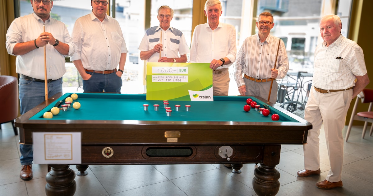 Seniorenvereniging NEOS schenkt 1.000 euro voor tapbiljart in ...