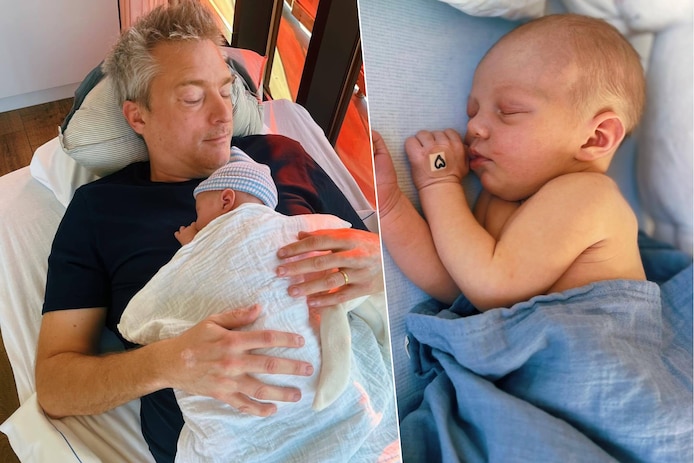 Gilles De Coster (44) en partner Flo (29) verwelkomen eerste kindje: “Bonjour, Juliette” | BV ...