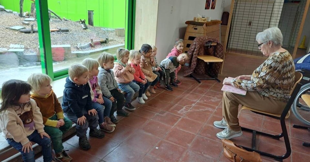 Jeugdboekenmaand bij kleuters Klavertje 4 | Zottegem | HLN.be