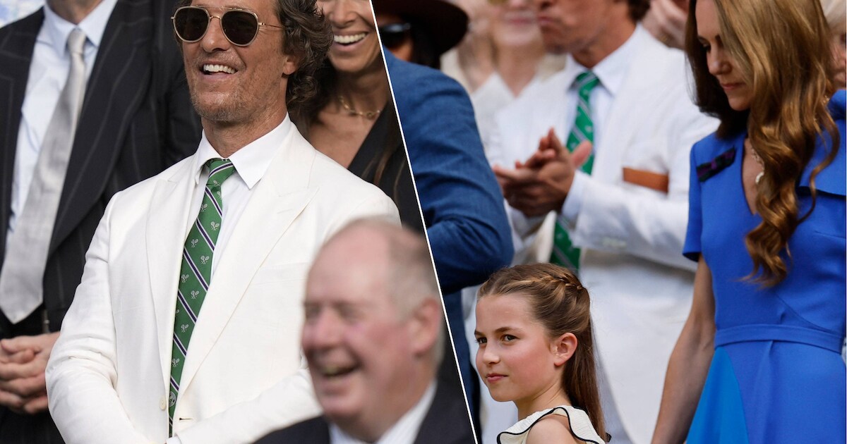 Matthew McConaughey krijgt lof voor hoffelijk gebaar naar prinses Kate ...