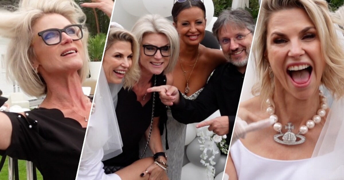 EXCLUSIEF. De eerste beelden van trouwfeest Tanja Dexters: “84 liter wodka is geen verrassing ...