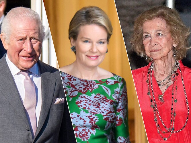 ROYALTY BITS. Albert trekt met zijn kroost naar het museum en iedereen ...