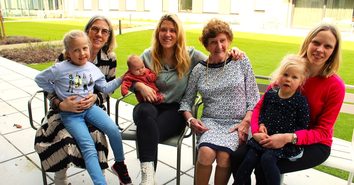 Overgrootmoeder Diane lag aan de basis van veel girlpower bij de ...