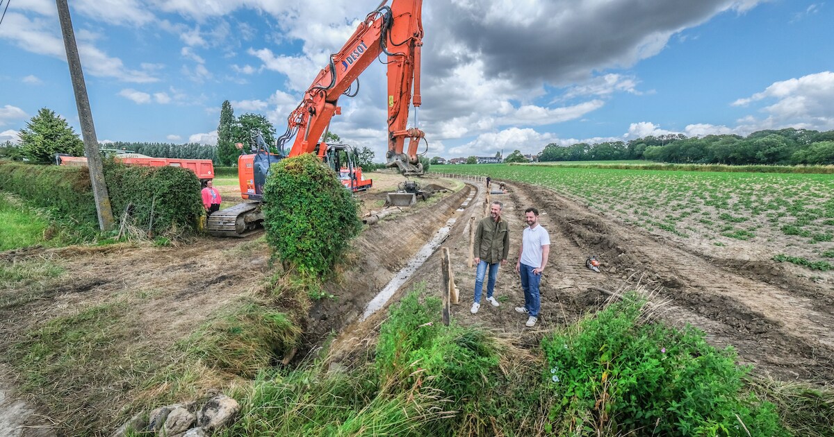 Beek in Munkendoornstraat wordt terug opengelegd: “We geven meer ruimte ...