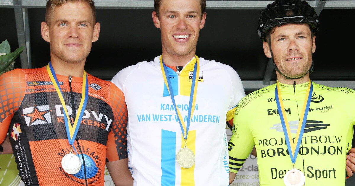 Anthony Debuy uit Ploegsteert kroont zich tot West-Vlaams kampioen ...