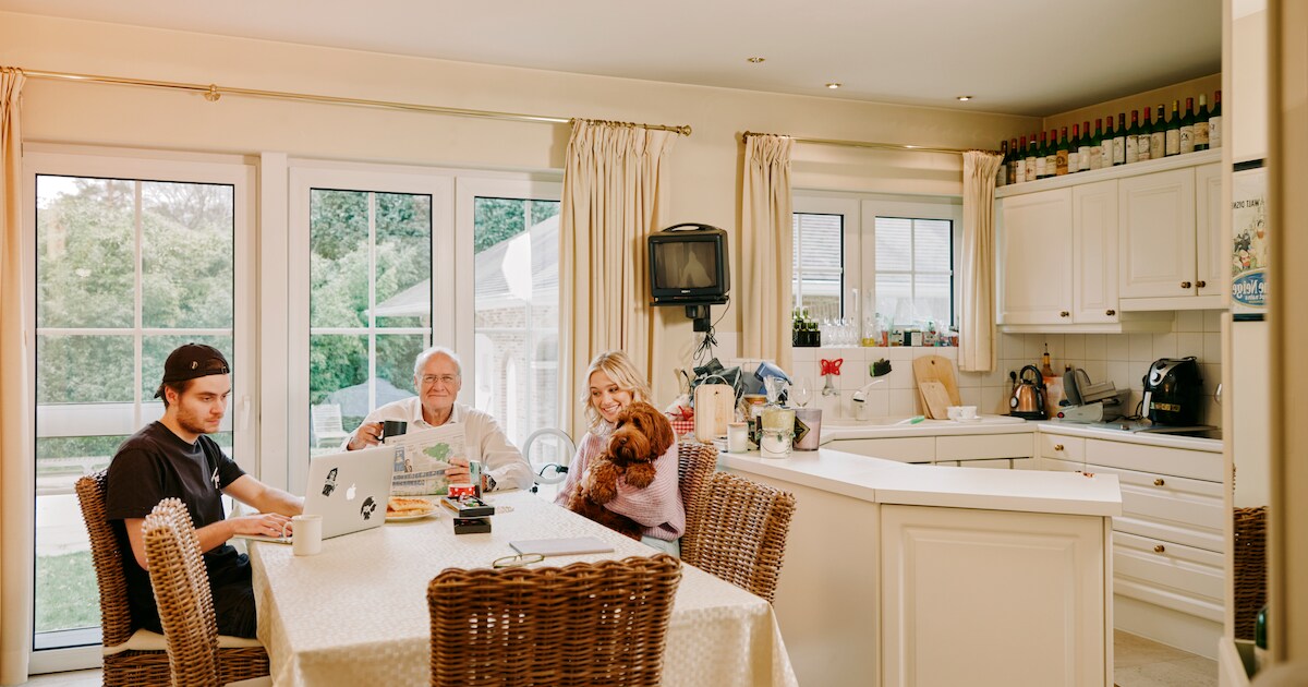 De oude keuken is Jacques Vermeires’ favoriete plek in het weekend: “Ik ...