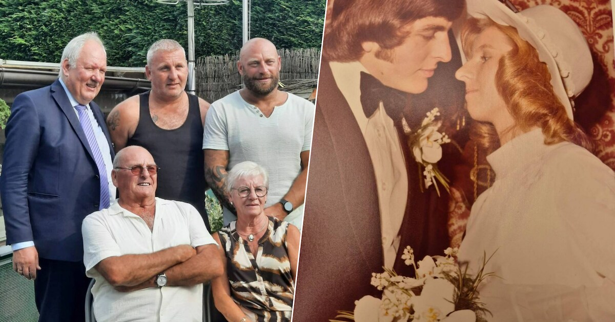 Prosper en Magda uit Kieldrecht vieren gouden huwelijksjubileum ...
