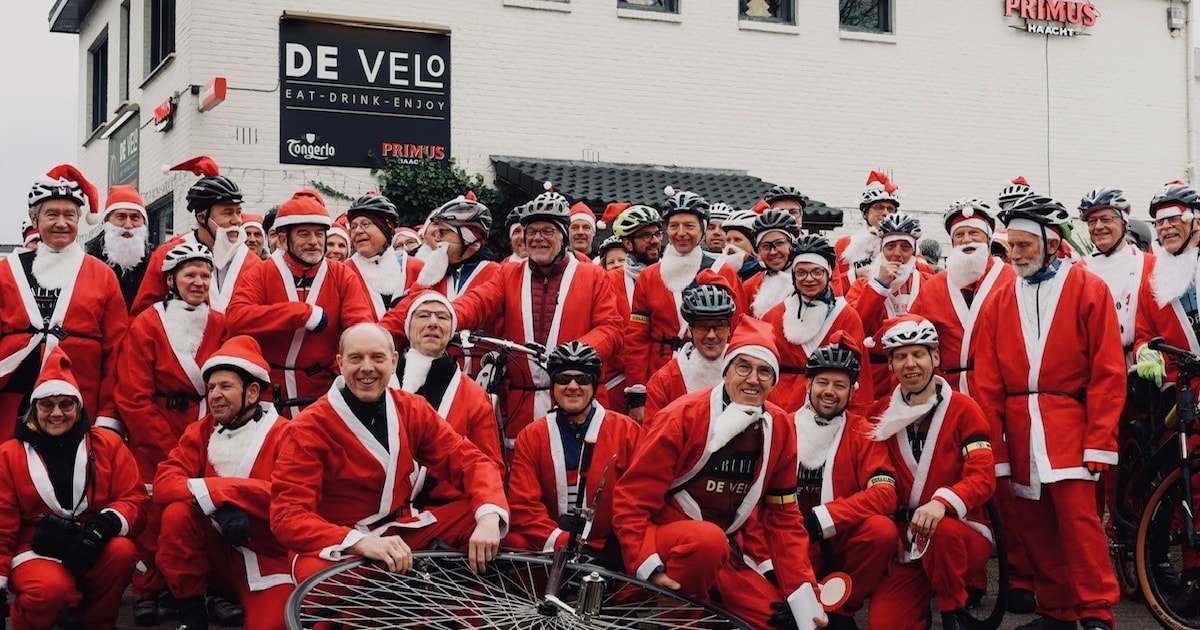 Fietsclub en bistro organiseren tweede editie van Santabike | Essen ...