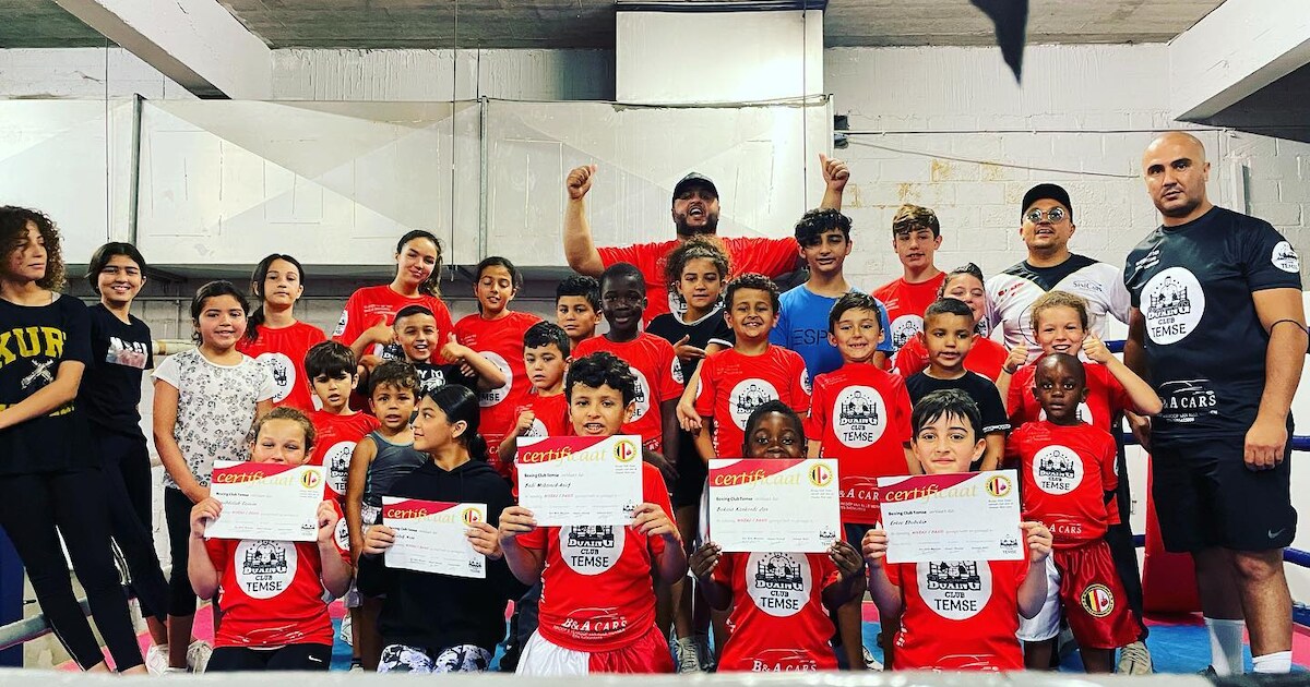 Boxing Club Temse deelt diploma’s uit aan jonge leden | Temse | HLN.be