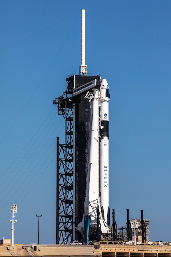 NASA berekende overlevingskansen van twee astronauten die met Crew ...