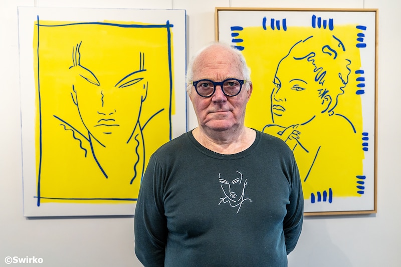 Kunstenaar André Van Schuylenbergh (73) toont nieuw werk in Aalst: “Dit ...