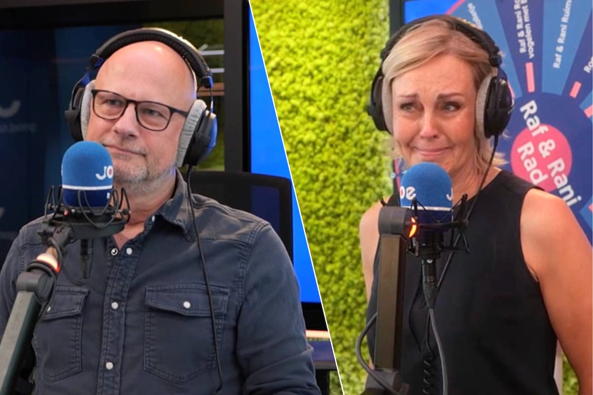 Rani De Coninck neemt in tranen afscheid van haar radiomaatje Raf Van ...