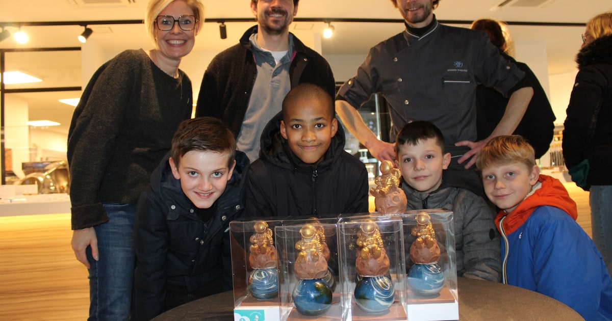 Chocolatier Hannes D’Heedene maakt uniek kunstwerk voor basisschool De ...