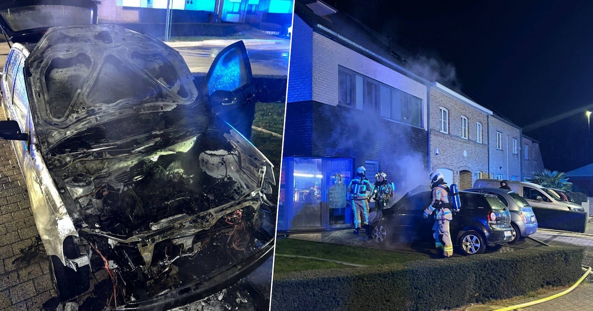 Voertuigbrand naast woning in Groot-Bijgaarden: “Ramen waren al ...