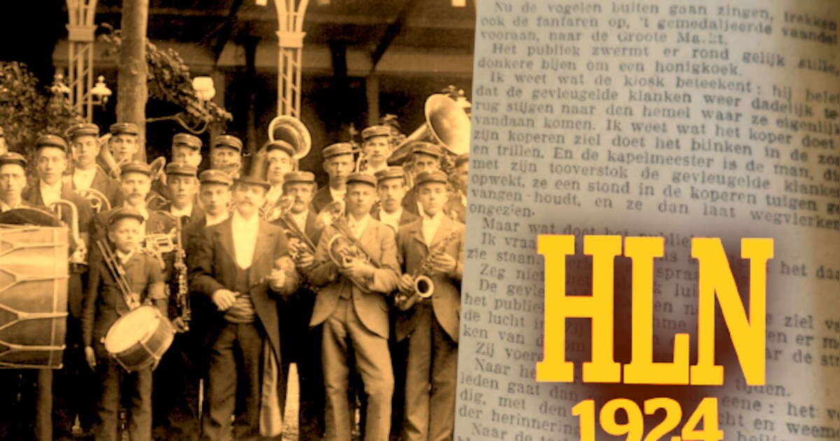 HLN 1924: “De gevleugelde klanken nemen de ziel van het publiek op hun ...