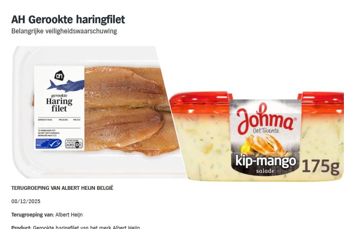 Terugroepactie bij Albert Heijn: consumenten gewaarschuwd voor listeria ...