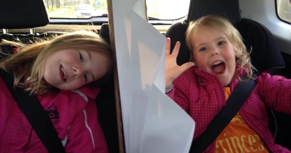 Gedaan met ruzie op de achterbank: moeder bedenkt 'conflictmuur' | De ...