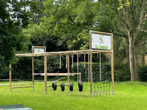 In afwachting van nieuwe speeltuin: tijdelijke constructie in George ...