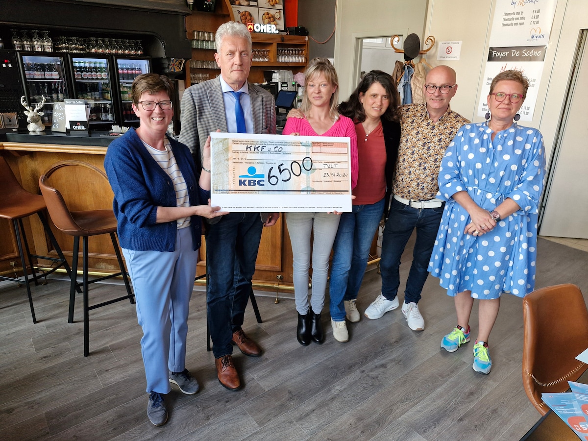 KKF & Co klokt af op 6.500 euro voor Kinderkankerfonds | Foto | hln.be