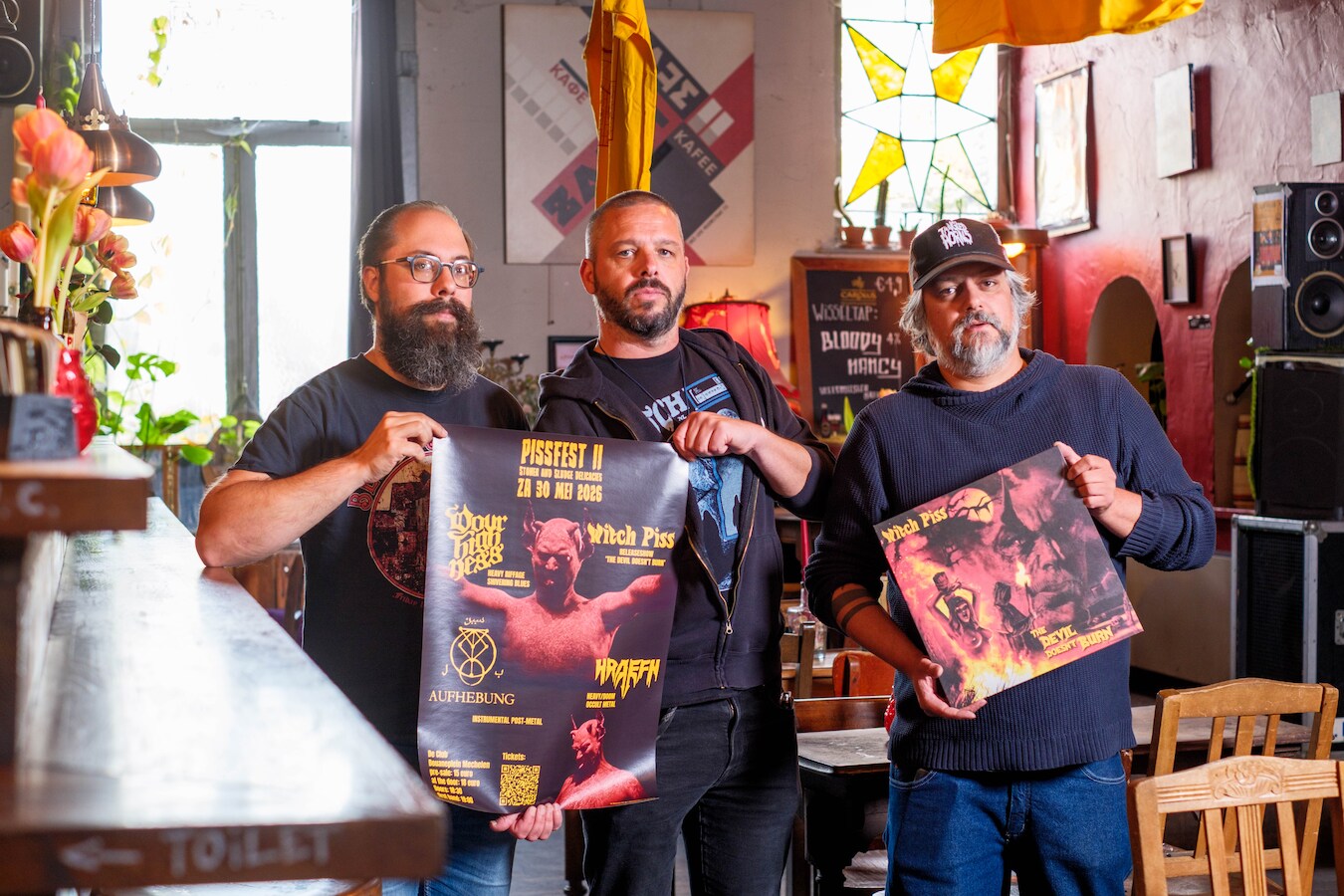 Mechelse metalband Witch Piss stelt debuutplaat voor op eigen Pissfest ...