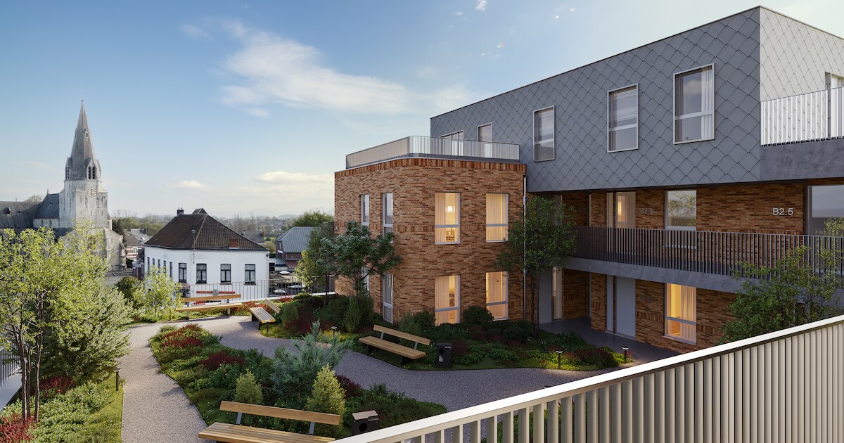 ‘Masterpiece’ moet dorpscentrum nieuwe aanblik geven: 51 appartementen ...