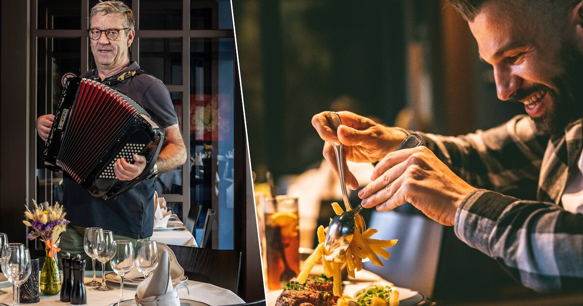 Professor Baert vond hun steak-friet de beste en ook Wout van Aert ...