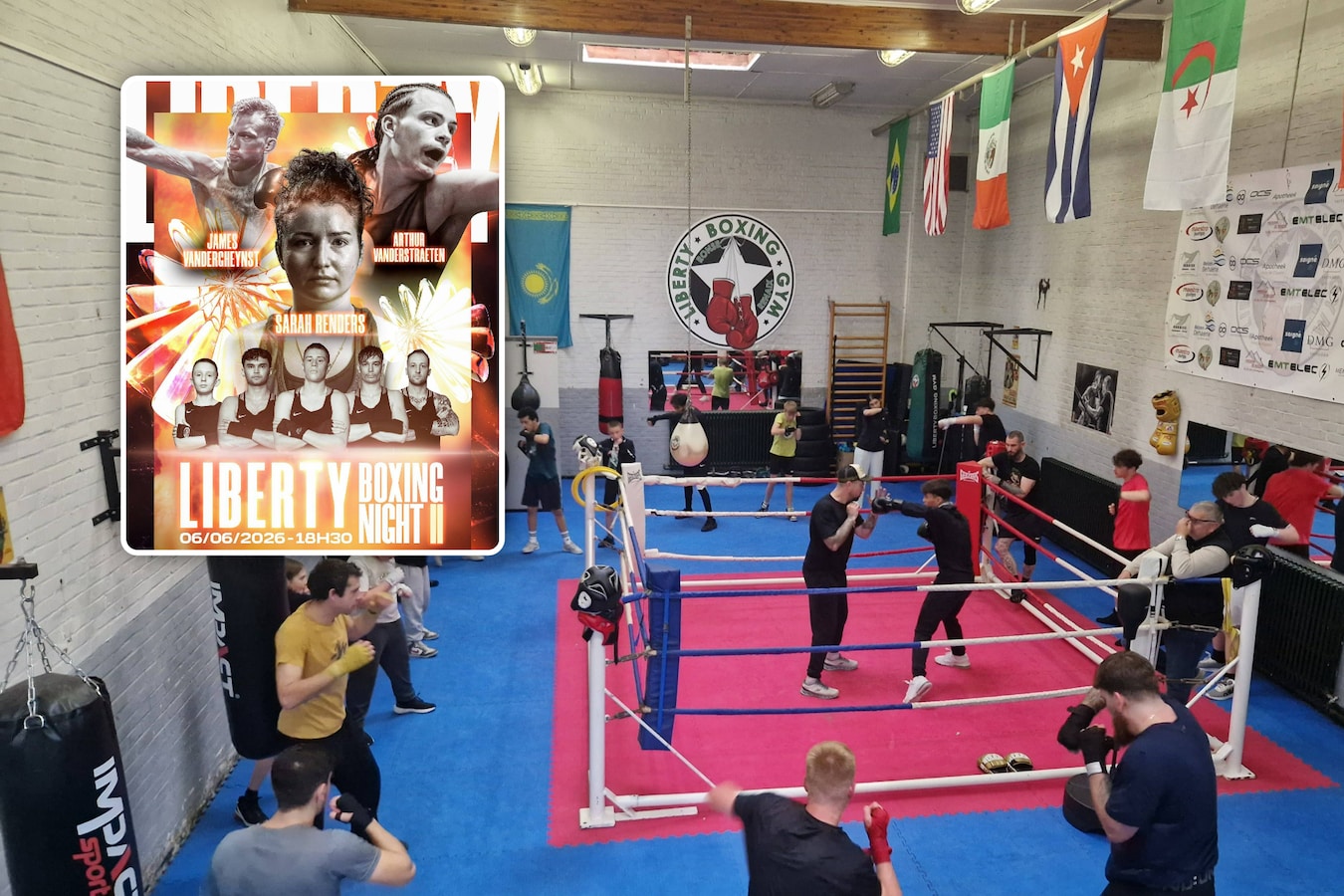 Liberty Boxing Ronse groeit verder: nieuw trainingslokaal in COC en ...