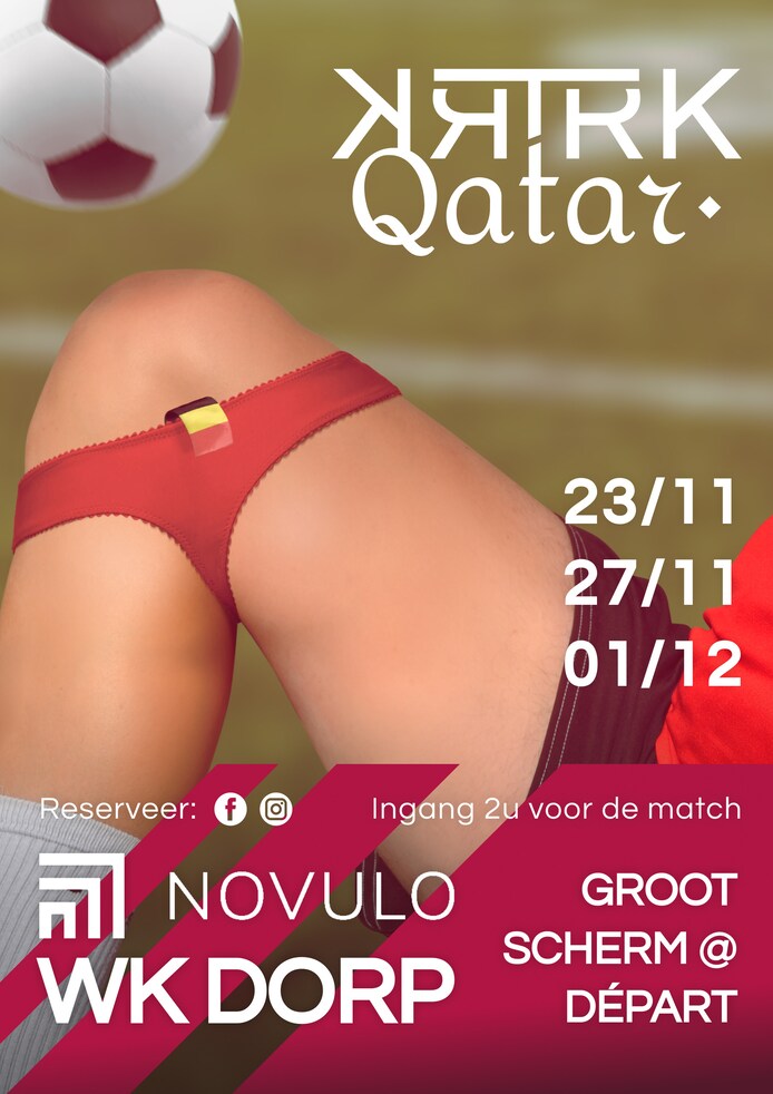 Perfecte billen in Belgische string op WK-dorp KrtrK Qatar?: “Het is een grap” | Kortrijk | hln.be