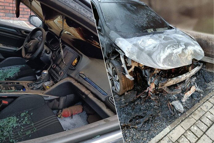 Cipier wiens auto uitbrandde, staat oog in oog met roofmoordenaar ...