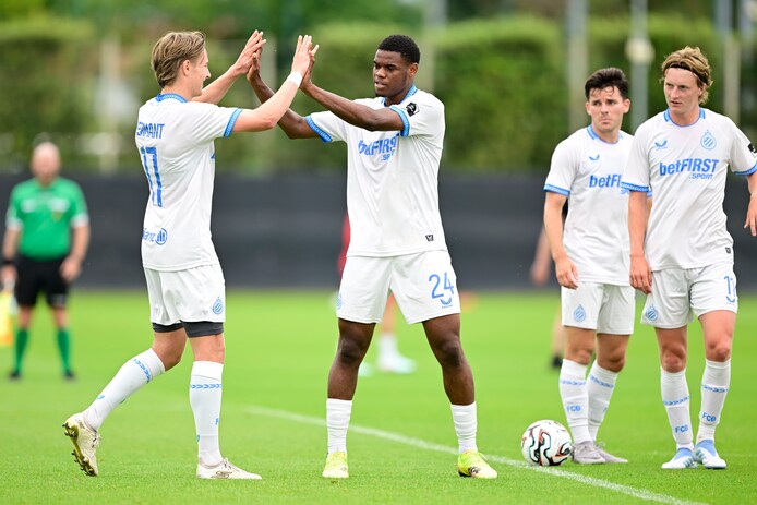 Wintertransfer Osuji (2x) loodst Club Brugge langs KV Kortrijk in ...