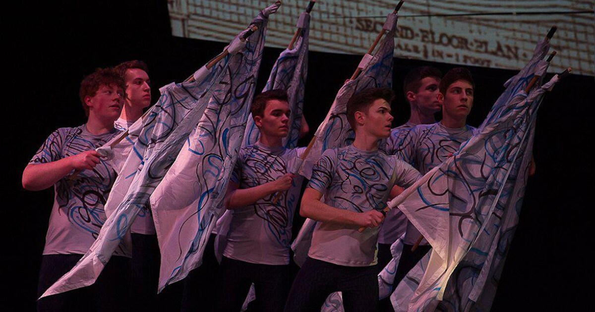 Vaandelzwaaiers Imago Tijl vieren 60-jarig bestaan | Nieuws | HLN.be