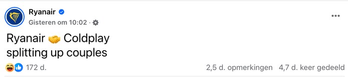 Internet drijft de spot met betrapte topman en HR-chef tijdens Coldplay ...