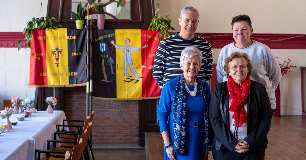 Nelly en Myriam eren overleden broer met hulde voor 80 jaar bevrijding ...