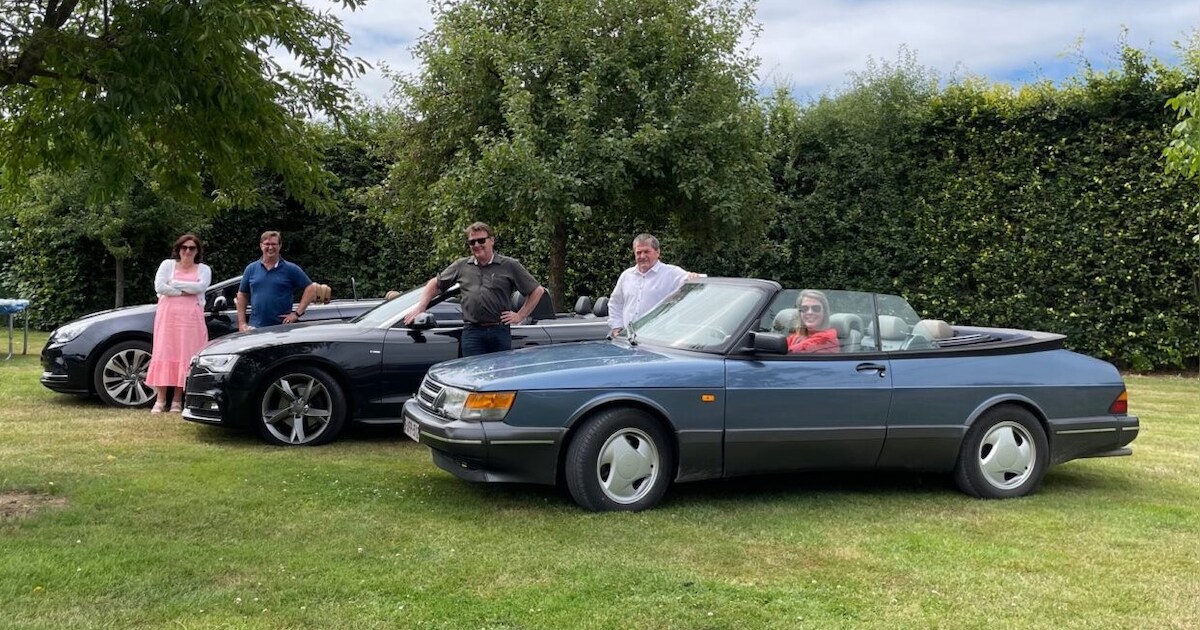 Cabrioclub cruiset door land van Tanneke de heks | Deinze | HLN.be