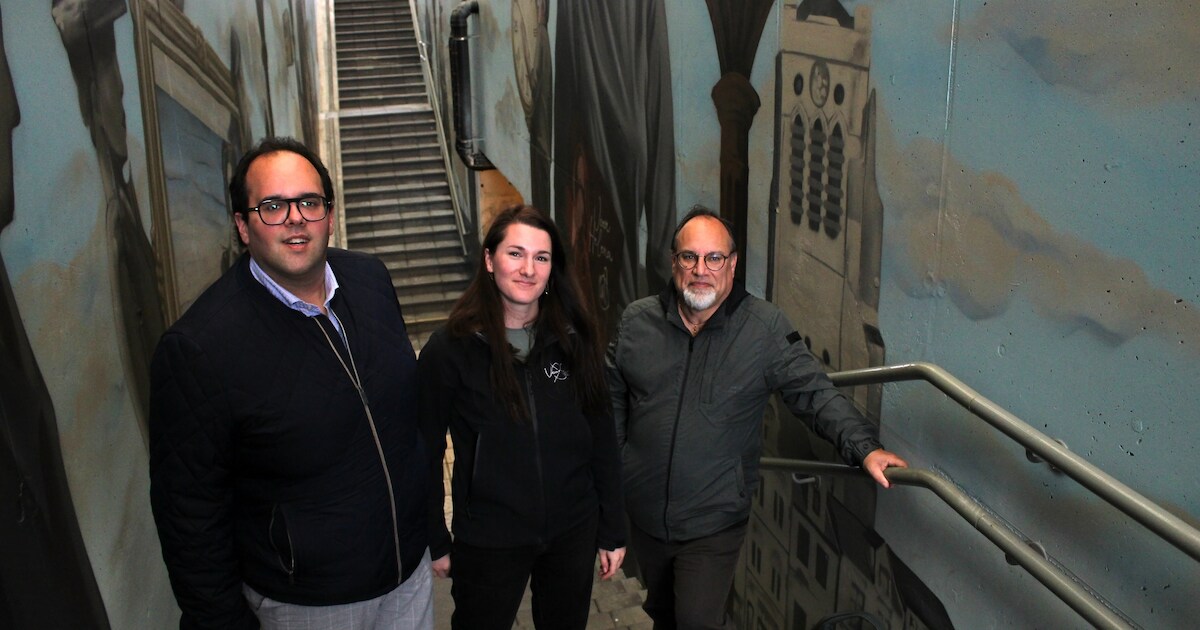 Stationstunnel vol graffiti mét toestemming van stadsbestuur: “t is een ...