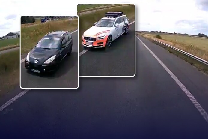 Spookrijder (22) op E40 in West-Vlaanderen die wegvlucht van politie ...